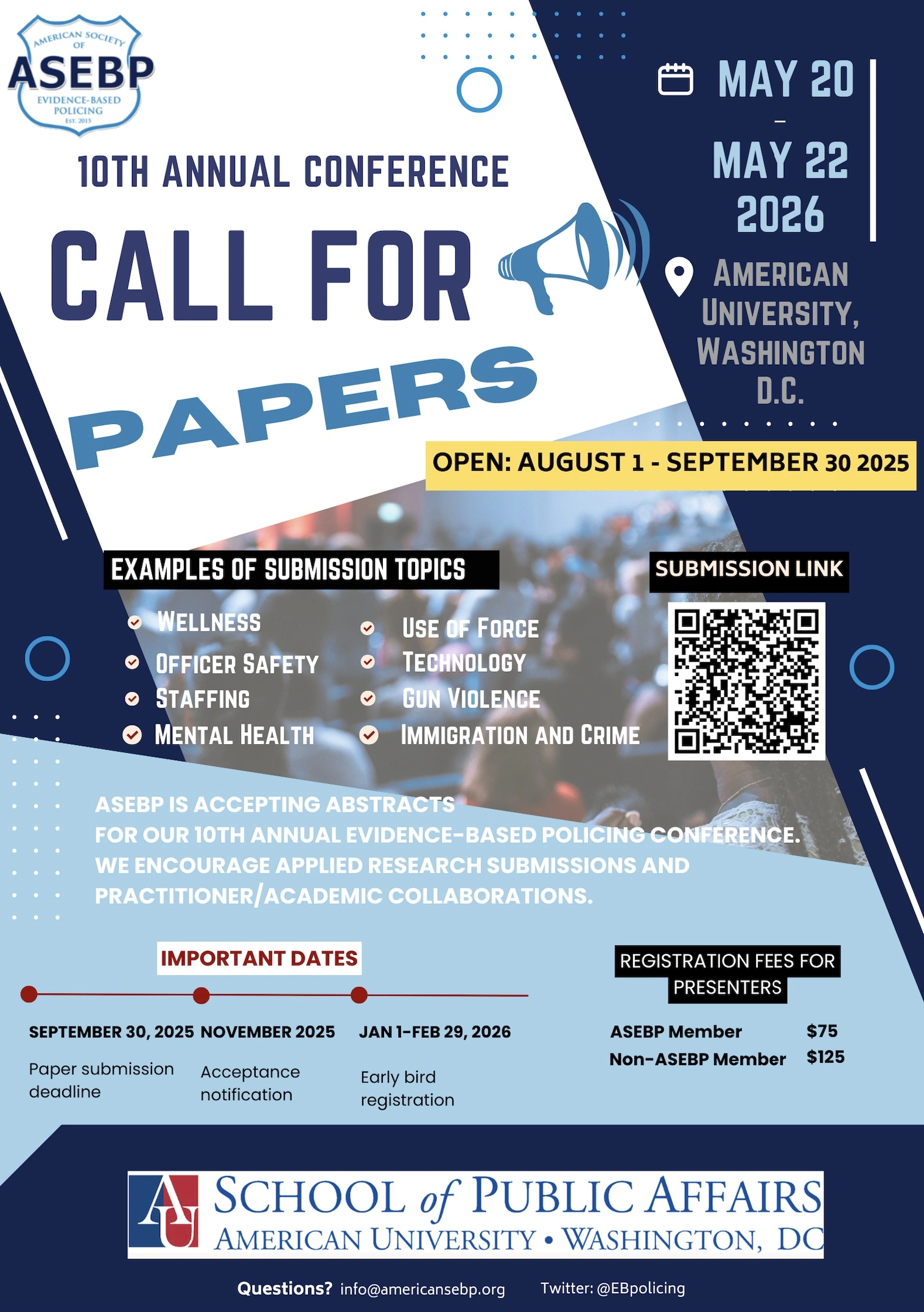 ASEBP 10th Annual Conference | American Society of Evidence-Based Policing